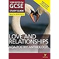AQA Poetry Anthology - Love and Relationships: York Notes for GCSE (9-1 ...