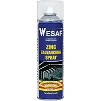 AEROL Zinc Rich Cold Galvanizing Spray (Bright Silver Coating), Grade 3060 (350g/493 ml ...