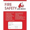 Fire Safety Log Book: Record Inspections and Testing of Drills, Smoke ...