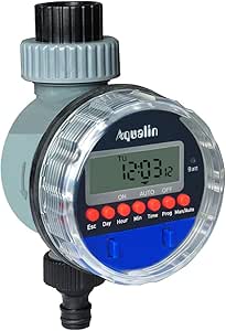 Aqualin Hose Water Tap Timer Garden Irrigation System Controller ...