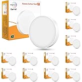 wipro Polycarbonate Garnet 12W Rimless Square Led Surface Panel|Neutral ...