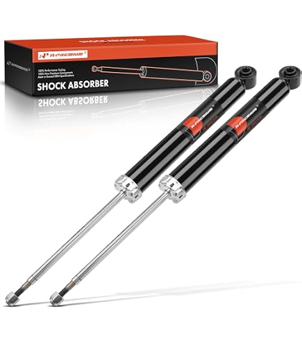 A-Premium Shock Replacement A-Premium Rear Shock Struts For Fiat 500 ...