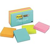 Post-it Notes Neon Colors 653AN 1.5 x 2 in (38 mm x 51 mm), 12 pads ...