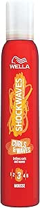 Wella Shockwaves Curls and Waves Hair Mousse, 200ml : Amazon.co.uk: Beauty