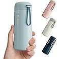 Exllena Small Flask 250ml Water Bottle Made of 304 Stainless Steel ...