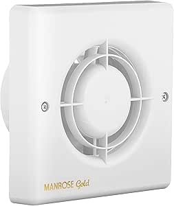 Manrose 4-inch Timer Fan - Gold : Amazon.co.uk: DIY & Tools