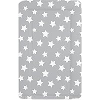 Deluxe Unisex Baby Waterproof Wipeable Changing Mat with Raised Edges ...