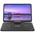 17.5" Portable DVD Player with 15.6" Large HD Swivel Screen, 6 Hours ...