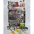 Buy Generic Miniature Steel Kitchen Set/Bhatukali/Toy Set/Home Decor ...