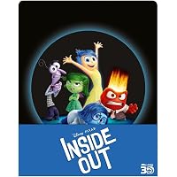 Inside Out Steelbook (Edizione Limitata) (3 Blu-Ray) [Italia] [Blu-ray ...