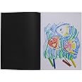 A3 Artist Sketch Book White Cartridge Paper Black Card Cover Art Pad : Amazon.co.uk: Home & Kitchen