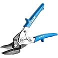 S&R Tin Snips Ideal-Series 260 mm, Strong and Agile, for Metal Sheets ...