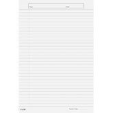 OFIXO A4 Size Both Side Ruled Sheet for Project/Practical/Homework ...