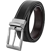 Buy Axe Style Men's Artificial PU Leather Casual and Formal Reversible ...