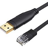DSD TECH SH-RJ45A USB to RJ45 Console Cable with FTDI Chip for Cisco ...