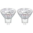 MR11 GU4 12V 10W Halogen Bulbs, GU4 Bi-Pin Base 30° Beam Angle ...
