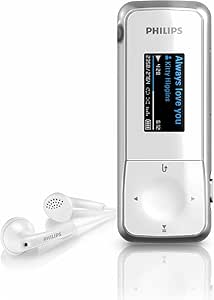 Philips GoGear Mix 4GB MP3 Player with Built-in USB - White: Amazon.co ...