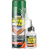 Pack of 6 Everbuild Mitre Fast Instant Bonding Kit 50g Adhesive 200ml ...