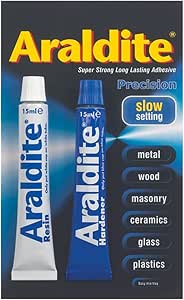 Araldite 15ml Extra Strong Precision Adhesive in Tube Pack (Set of 2 ...