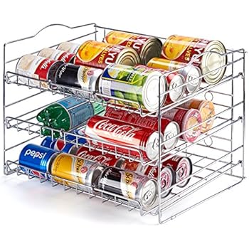 Taylor & Brown® 3 Tier Stackable Can Rack Organizer, Storage for 36 ...