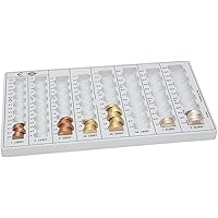 Wedo 160100837 Money Counting Tray 32.8 x 17.8 x 3.1 cm Light Grey ...