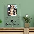 Giftplease Customized Photo & Song Spotify Plaque With Steel Removable Stand|Personalized ...