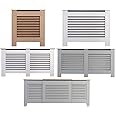 AVC Designs Kensington Radiator Cover Modern MDF Wood White Grey ...
