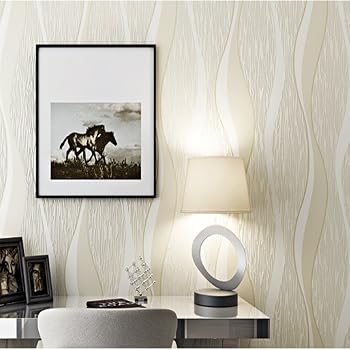 Modern Minimalist Non-woven Water Plant Pattern 3D Flocking Embossed ...