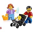 LEGO City MiniFigure: Combo Package (Mom, Dad, & Baby in Stroller ...