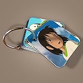 Buy Howl's Moving Castle Flash 1mm Thick Cards with Snap Key Ring (Set ...