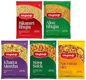 Bhujialalji Bikaneri | Aloo bhujia | Khatta meetha | Navratna mix ...