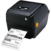 Zebra ZD220 / ZD220d Direct Thermal USB Barcode Laber Printer - Black ...