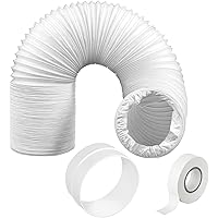 SPARES2GO Hose Pipe PVC Duct Extension Kit Compatible with Black ...
