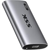 SSK Portable SSD 1TB External Solid State Drive, Up to 1050MB/s USB C SSD External SSD USB 3.2 ...