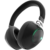 ZEBRONICS Thunder Pro Wireless Over Ear Headphone with Dual Pairing, Gaming Mode, Enc, Bluetooth ...
