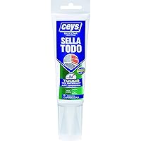CEYS - Silicona Blanca Stop Moho Xpress, Tubo 125 ml, Blanco : Amazon.es: Bricolaje y herramientas