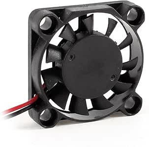30mm x 30mm x 10mm DC 5V 0.15A Brushless Mini Cooling Fan Black: Amazon ...