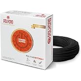 Polycab Optima Plus FR-LF 6 SQ-MM, 90 Meters PVC Insulated Copper Wire ...