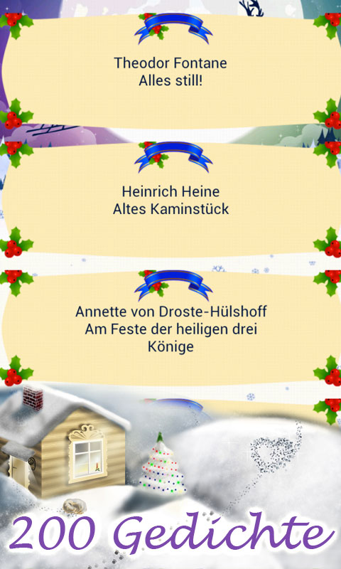 200 Christmas Poems in German : Amazon.co.uk: Apps & Games