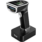 Tera Barcode Scanner with Digital Setting Screen & Keypad, Pro Version Extra Fast Scanning Speed ...