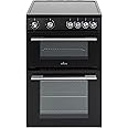 Willow WT60CCB 68L Freestanding Electric Cooker, Twin Cavity Cooker ...
