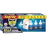 All Out Ultra Liquid Vaporizer, 4 Refills (45ml) | Kills Dengue ...