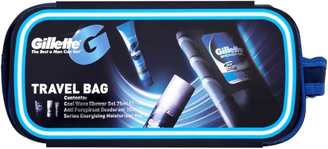 Gillette Travel Bag Gift Set: Amazon.co.uk: Health & Personal Care