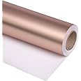 RUSPEPA Gift Wrapping Paper Roll - Matte Royal Rose Gold for Wedding ...