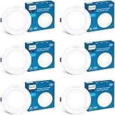 PHILIPS StarFit 7-watt Round LED Downlighter | 3 Colors in 1 Concealed JB LED Downlight | LED ...