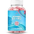 BeLive Vitamin D3 Gummies with B12 Vitamins - 60 Ct I Vegan Immune ...