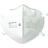 3M Unisex 8210 Disposable Respirator N95 Face Mask, Non Woven Fabric, Metal Nose Clip And ...