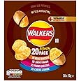 Walkers Meaty Variety Multipack Crisps Box 20x25 g (Packaging may vary ...