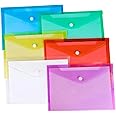 12pcs a5 Plastic Wallet Folder a5 Document Wallets Plastic Envelopes ...