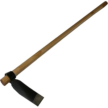 Harbour Housewares Full Size Azada / Digging Hoe. 120cm Wooden Handle ...